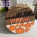 Hey There Pumpkin | Door Hanger | Welcome Sign | Hanging Decor | Fall ...