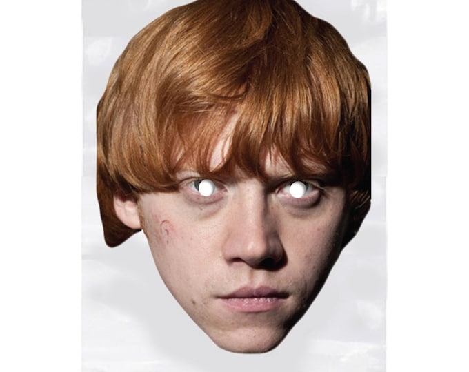 Rupert Grint Ron Weasley Celebrity Face Mask - Etsy