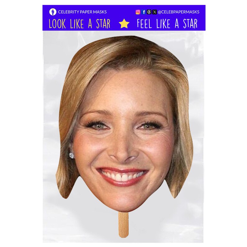 Lisa Kudrow Phoebe Buffay Celebrity Face Mask - Etsy