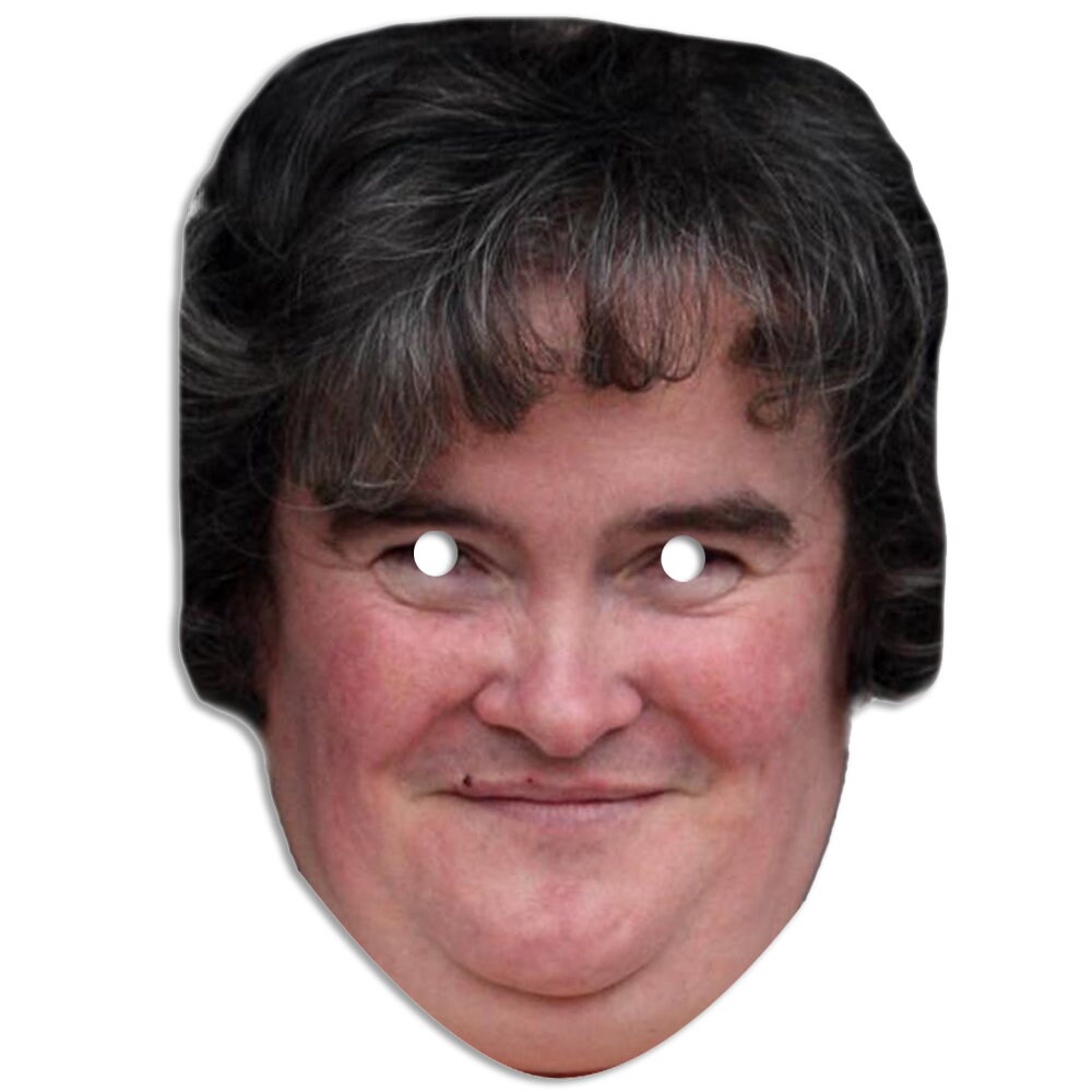 Susan Boyle Celebrity Face Mask - Etsy