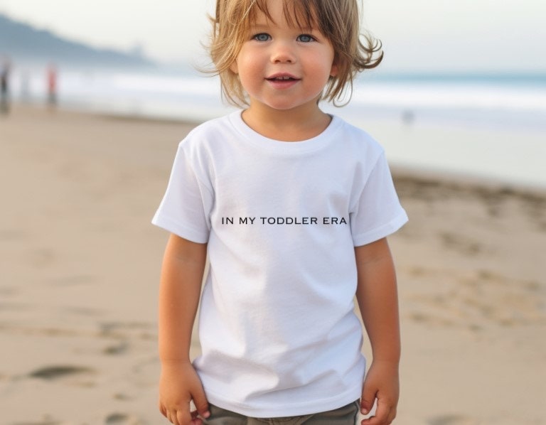 Toddler Short Sleeve Tee Funny Toddler T-shirt in My Toddler - Etsy