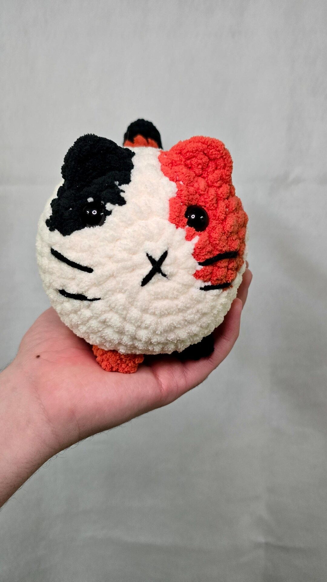 Calico Loaf Cat Crochet Plushie - Etsy