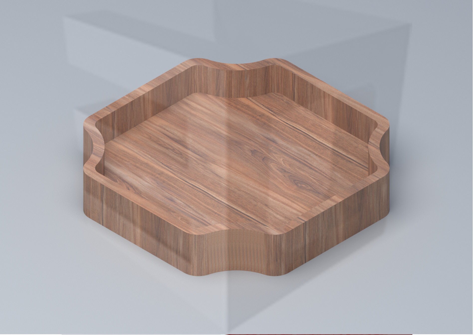 Wooden Tray Design | Files for CNC Machining(.ai, .dxf, .pdf, .eps ...