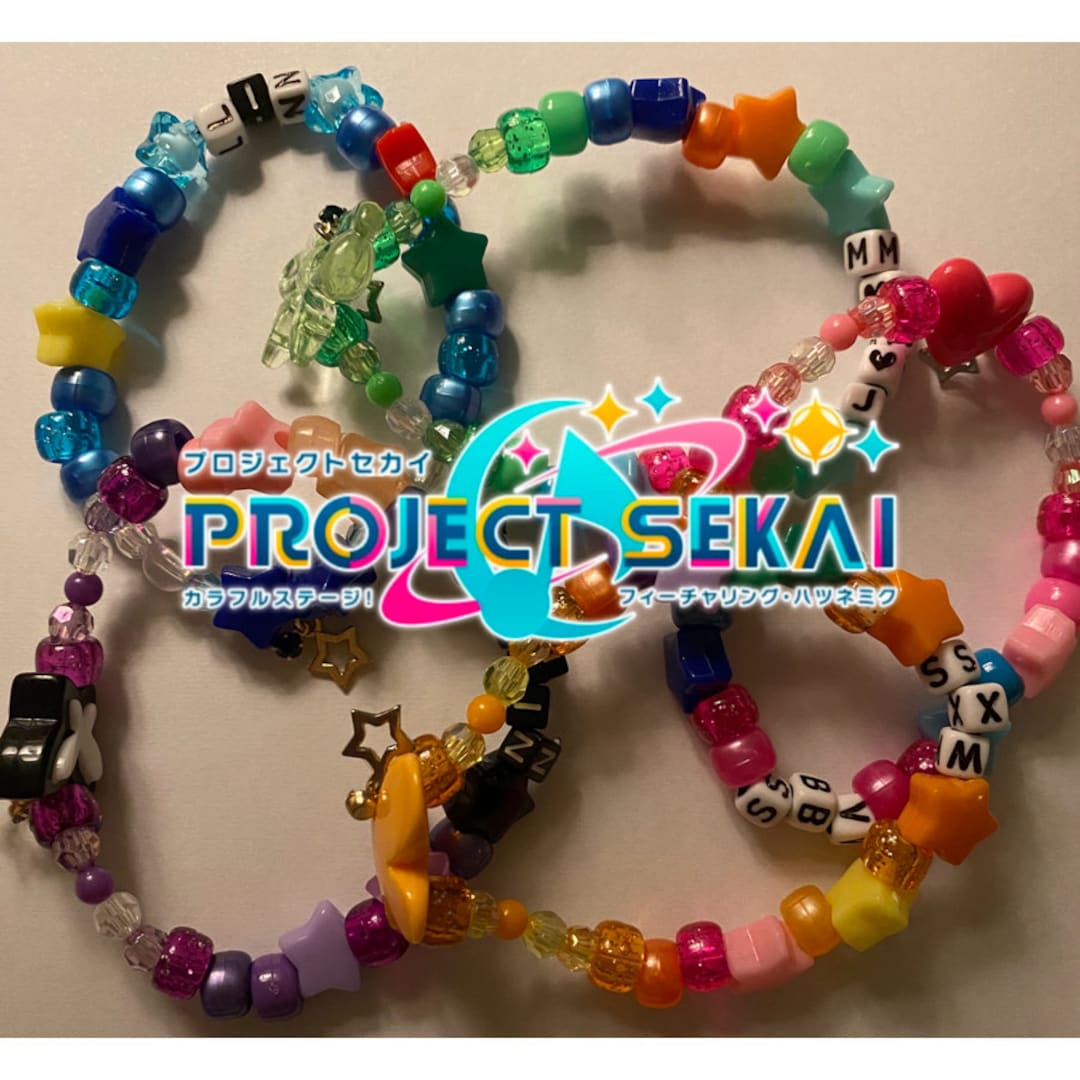 Project Sekai Proseka Unit Theme Bracelets - Etsy