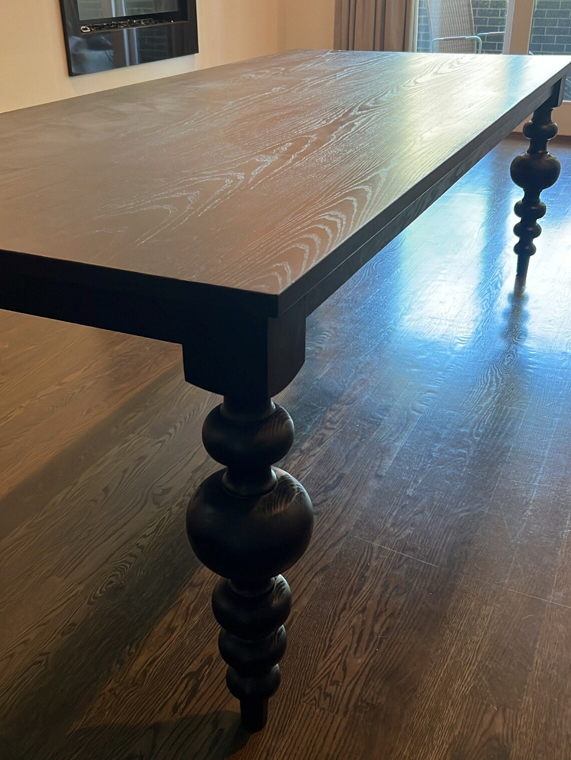 Table and Chairs, Table and Bench, Custom Modern Farmhouse Table ...