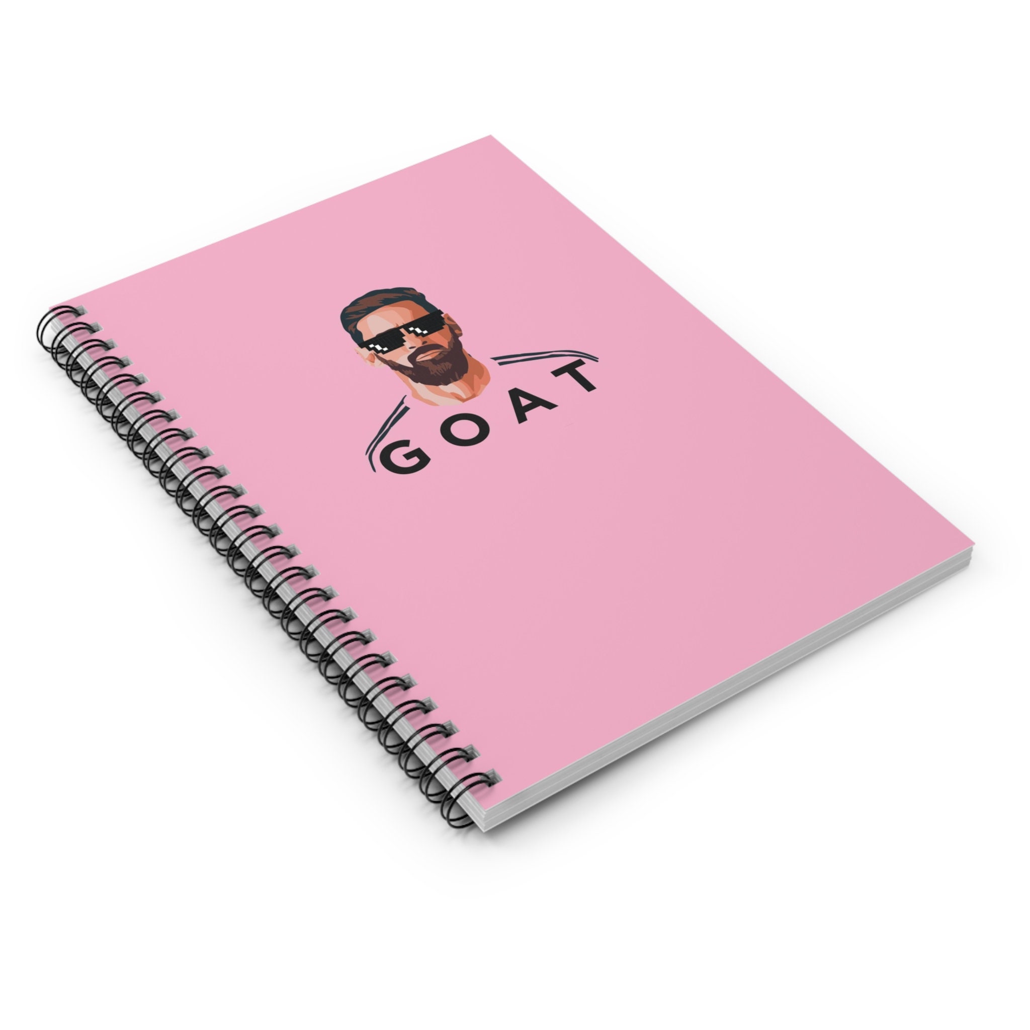 Messi NOTEBOOK SPIRAL Ruled Line Inter Miami CF Merch - Etsy