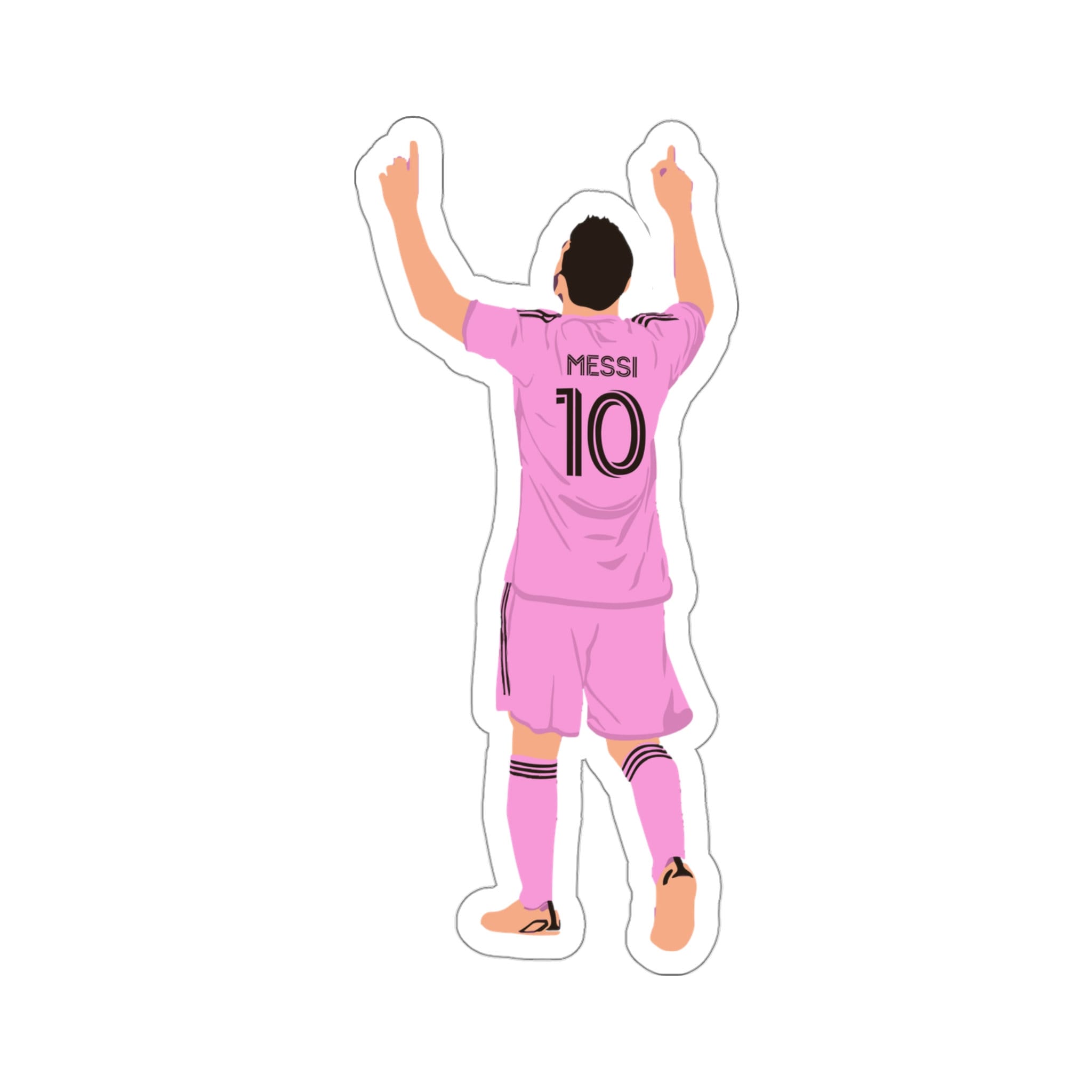 Messi STICKERS VYNIL Inter Miami Soccer Fan Gift Idea - Etsy