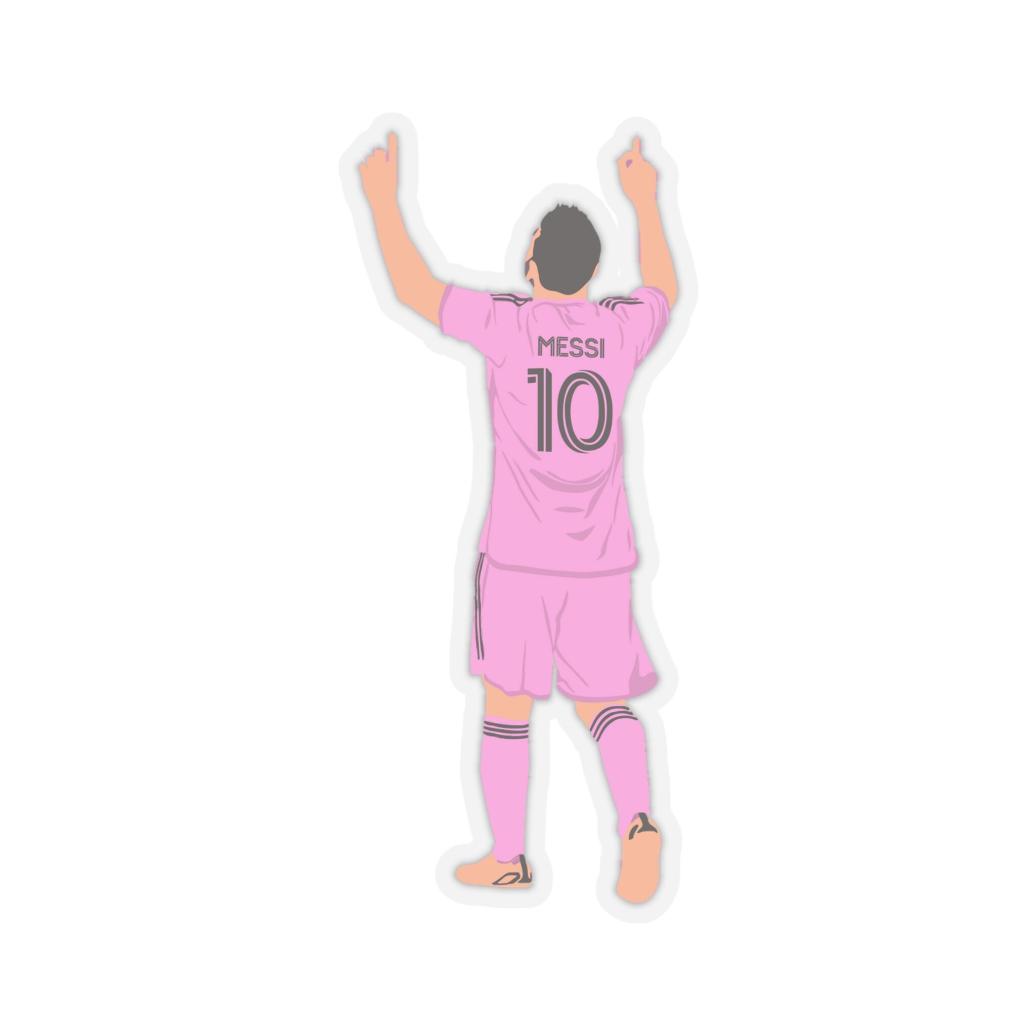 Messi STICKERS VYNIL Inter Miami Soccer Fan Gift Idea - Etsy