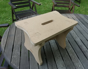 Wooden Step Stool CNC DIGITAL Project | DXF | Instant Download | Diy - Etsy