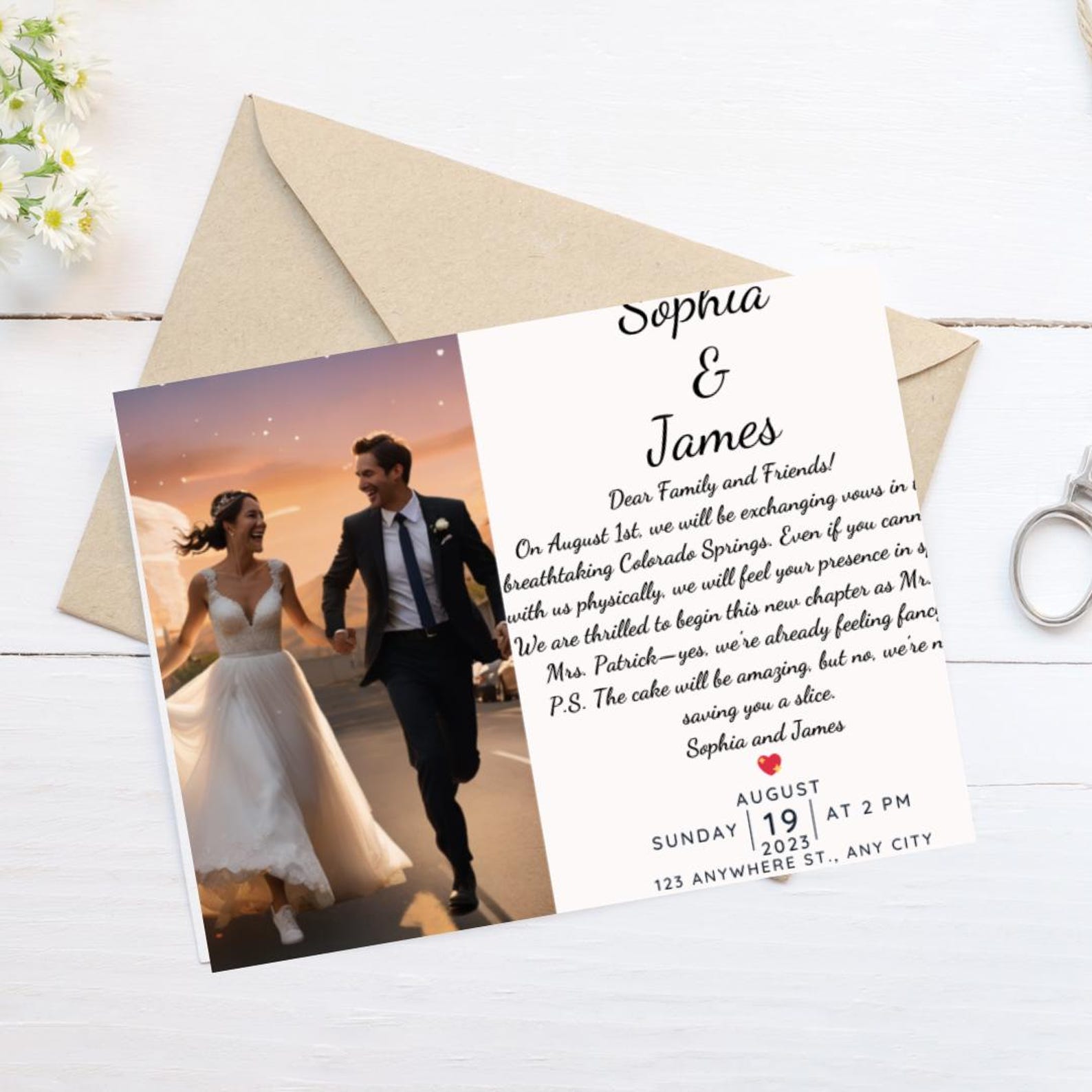 Fun and Humorous Wedding İnvitation-bringing a Smile to Your Special ...