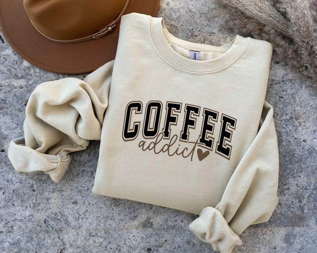 Coffee Addict Sweatshirt: Introvert Graphic Tee - Etsy