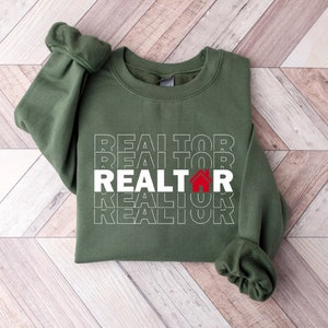 Realtor Sweatshirt: Real Estate Agent Gift, Marketing Sweater - Etsy