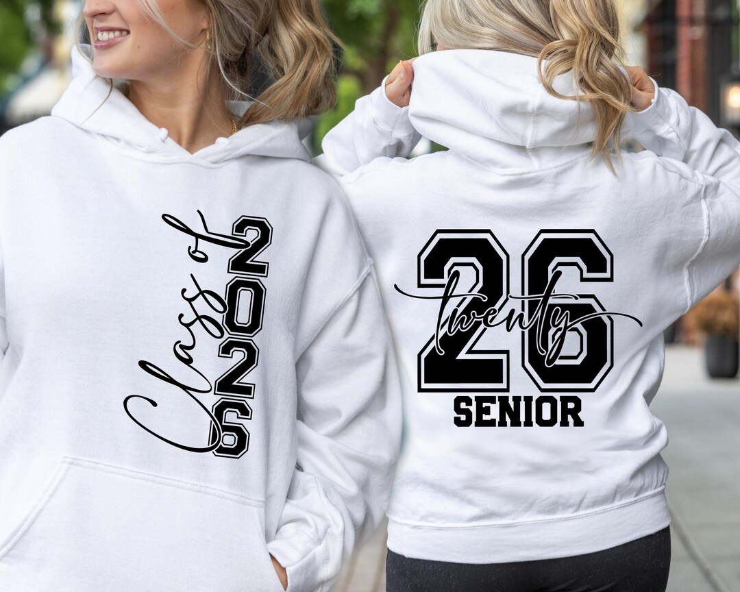 Senior 2026 Hoodie, Graduation Gift - Etsy