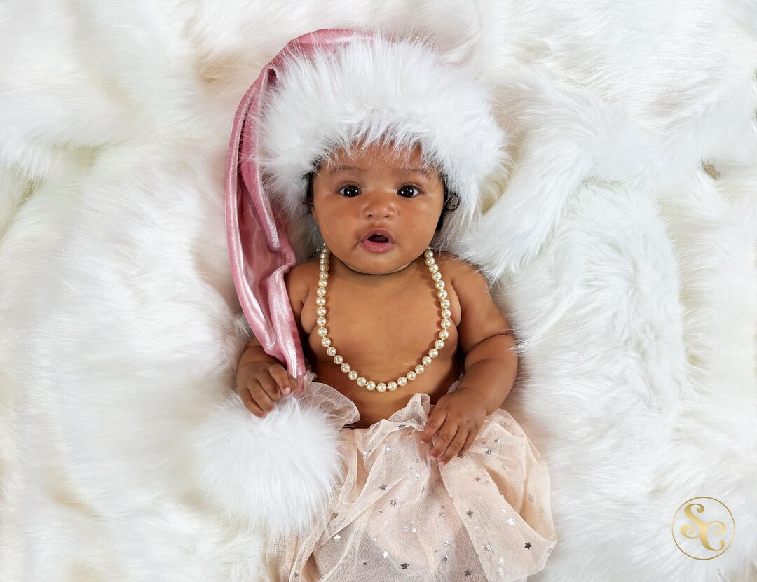 Luxury Baby Barbie Santa Hat, Christmas, Newborns & Babies 0-12 Months ...