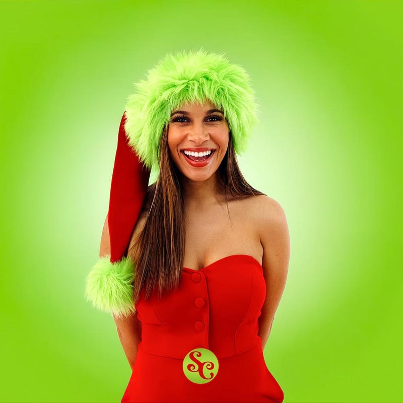 Long Grinch Santa Hat - Etsy