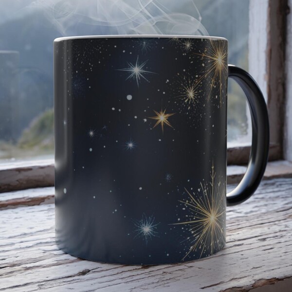 Heat Activated Coffee Mug - Etsy