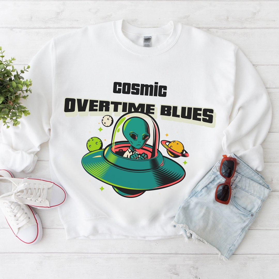 Alien Dad UFO Sweatshirt, Alien Art UFO Sweatshirt, Alienware UFO ...