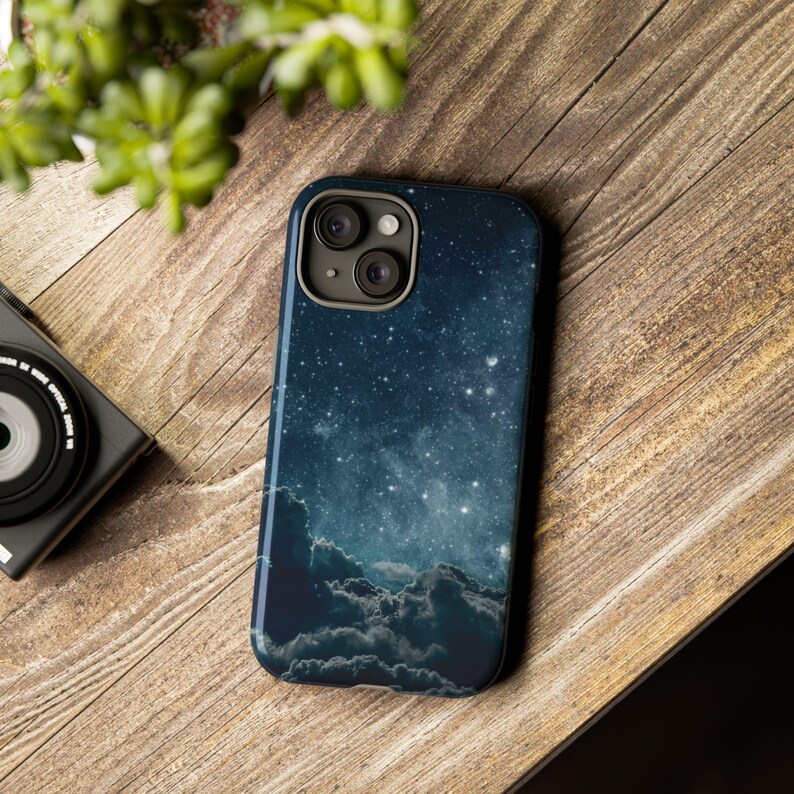 Night Sky Phone Case for iPhone 17 Air, Tough Cases, Galaxy Design ...
