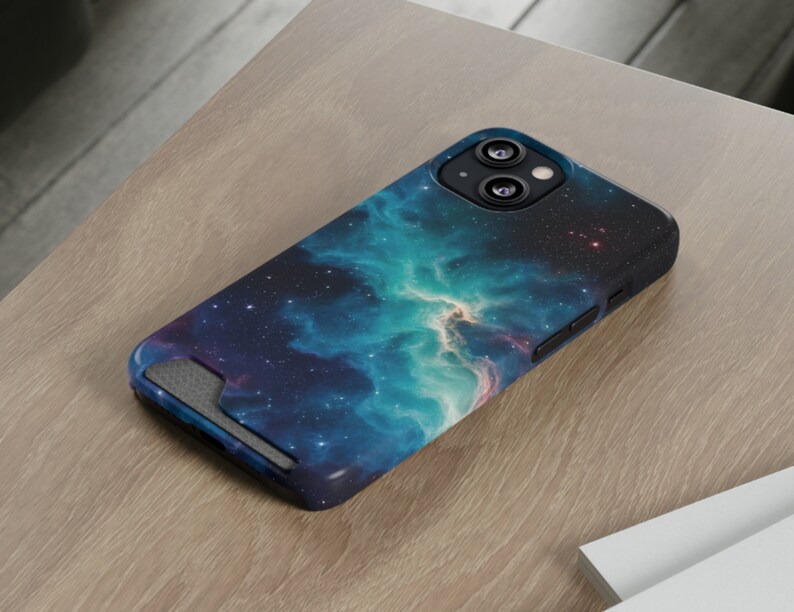Mysterious Nebula Outer Space Phone Case for iPhone 15 Pro Max, 14 ...