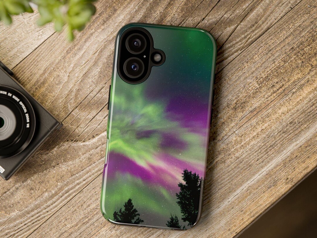 Northern Lights Phone Case: Aurora Borealis Iphone, Galaxy, Pixel - Etsy