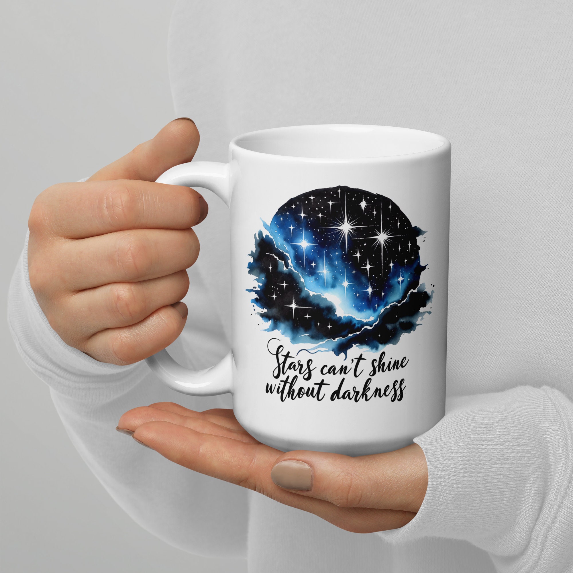 Space and Star Themed Coffee Mug, Space Lover Gifts, Graphic Space ...