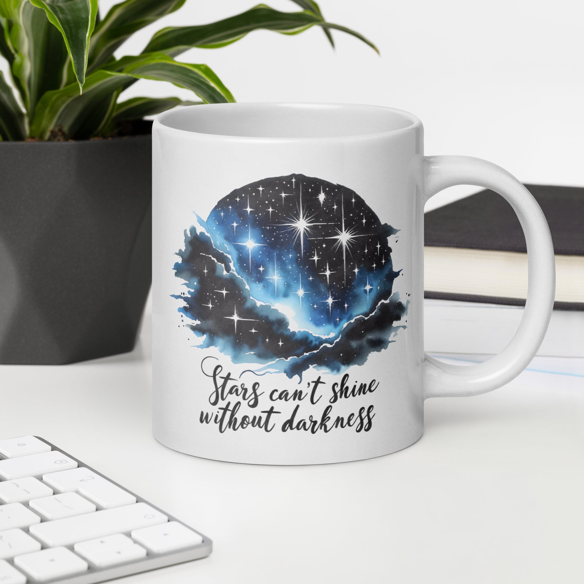 Space and Star Themed Coffee Mug, Space Lover Gifts, Graphic Space ...