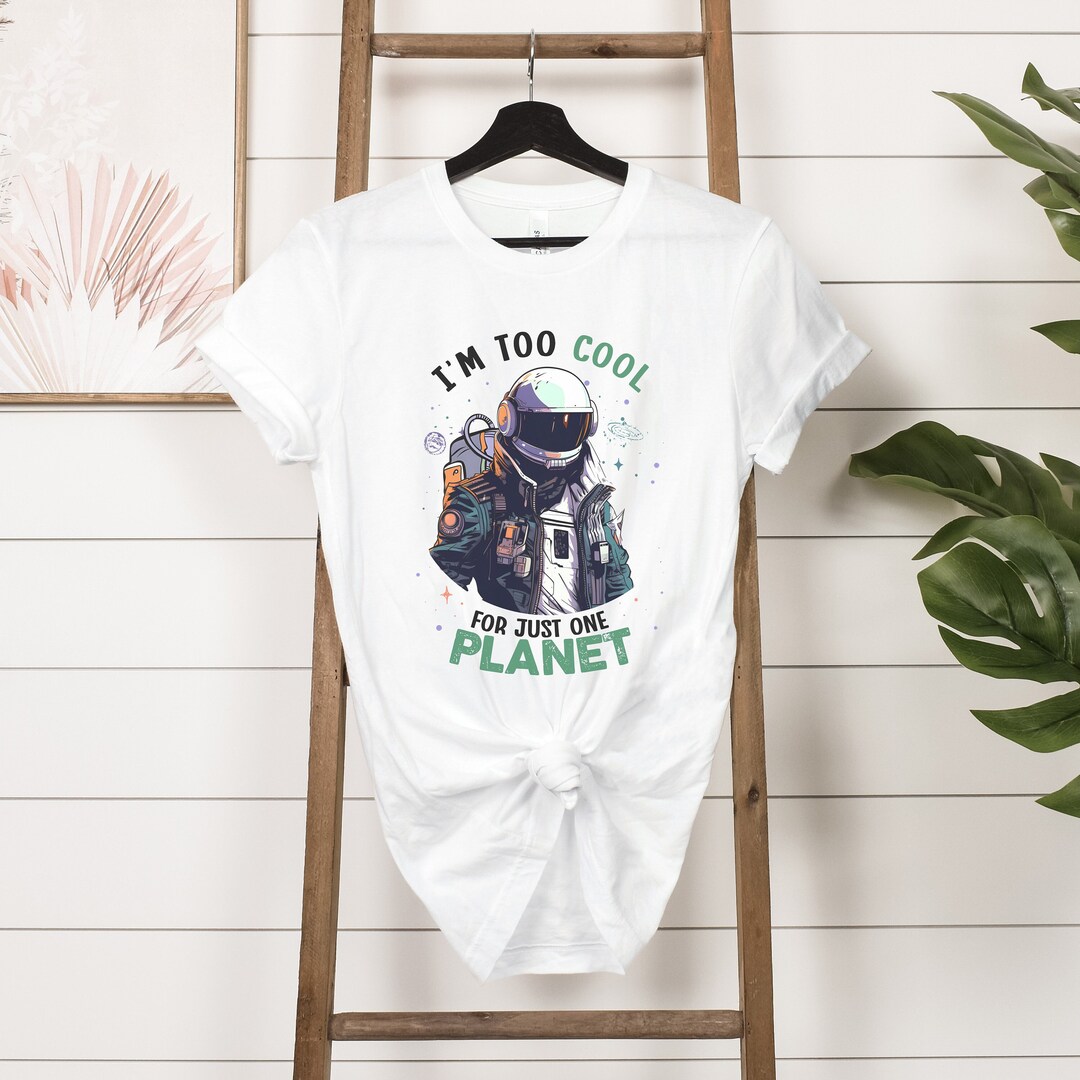 Astronaut T-shirt Designs, Space Themed T-shirt Decorations, Nerdy ...