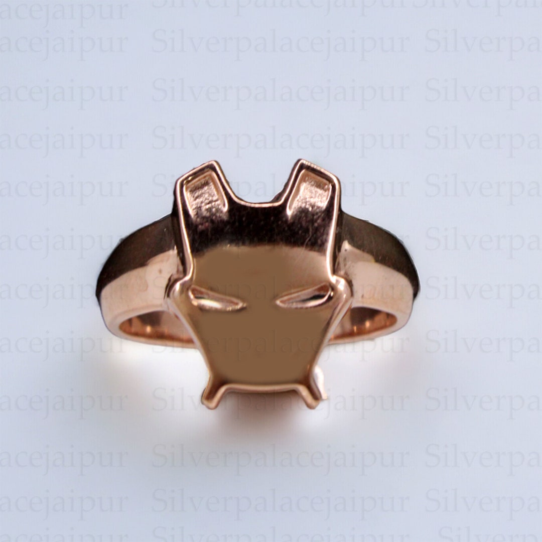Ironman Women Ring, Silver Iron Man Face Ring, Superhero Ring, Iron Man ...