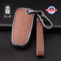 AMC Jeep Keychain - Leather Fob - Etsy