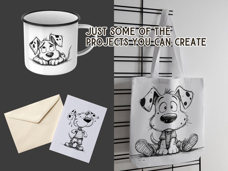 Dalmation SVG Clipart Bundle: Png, Pdf, Dxf Files, 24 Dalmation Designs ...