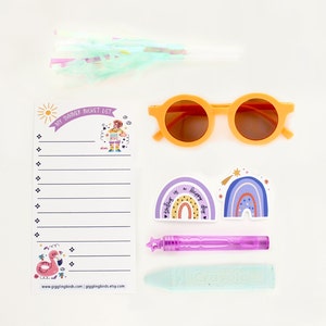 Summer End of Year Kids Party Favor Handout | Kids Beach Party Handout ...