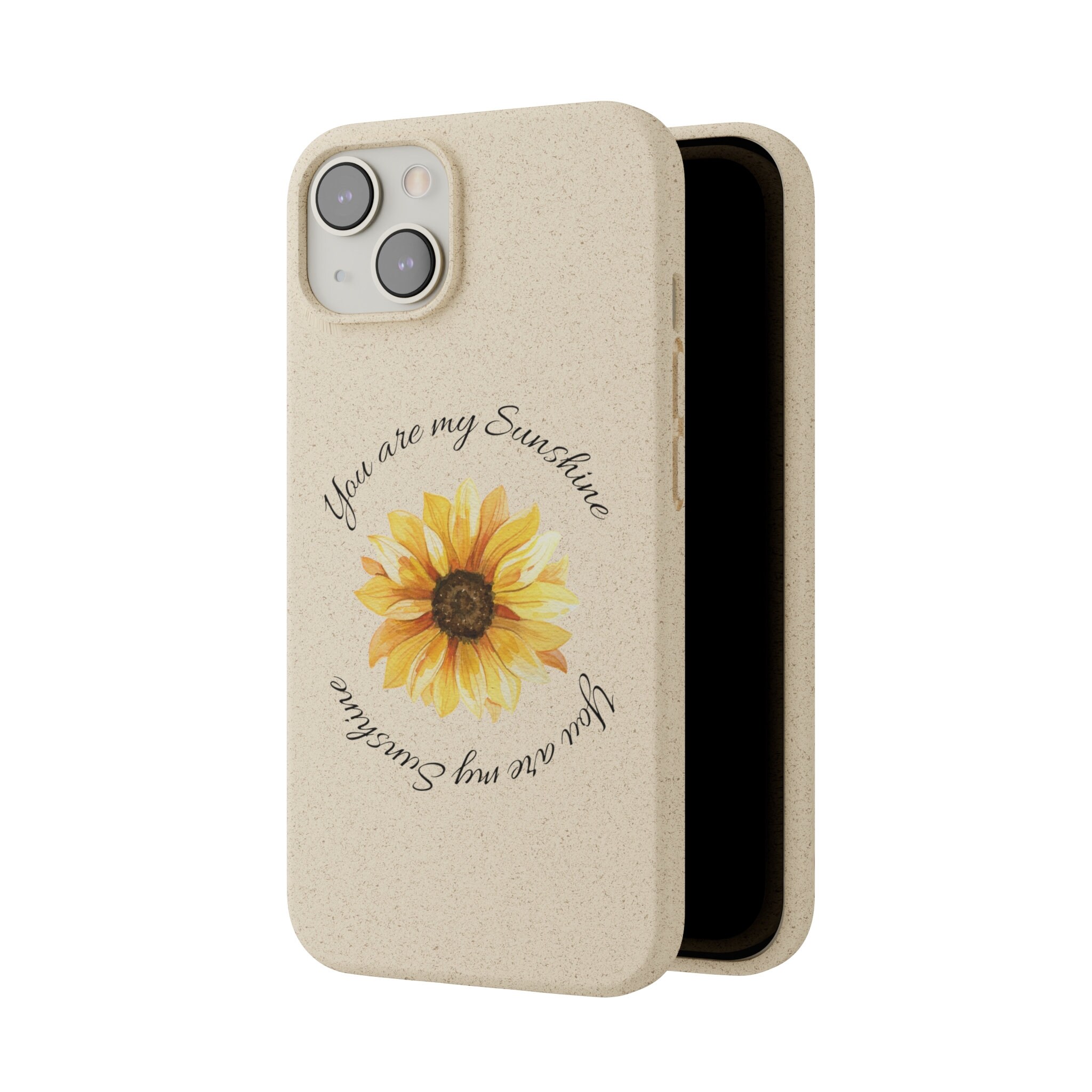Sunflower Biodegradable Cases - Etsy