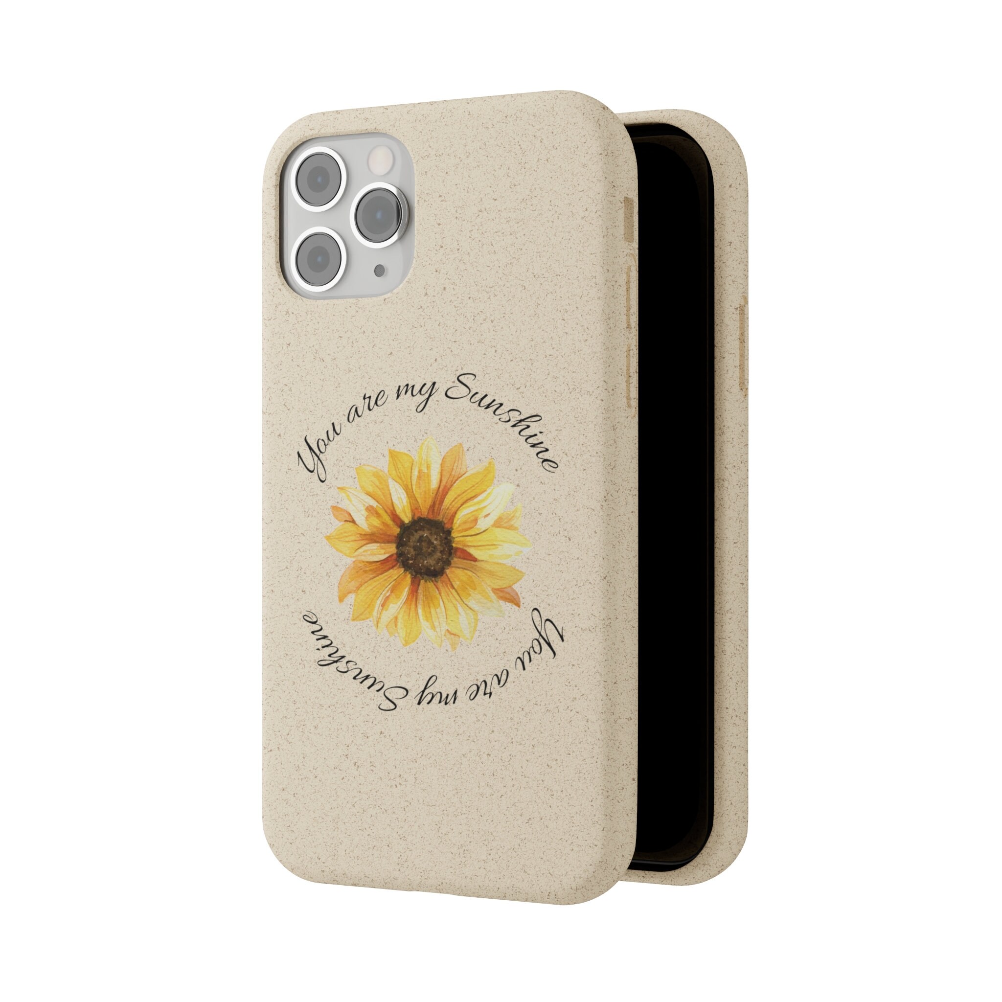 Sunflower Biodegradable Cases - Etsy