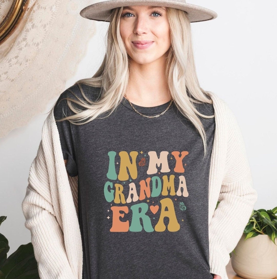 In My Grandma Era Shirt, Cool Grandma Shirt, Funny Grandma Shirt, Best ...
