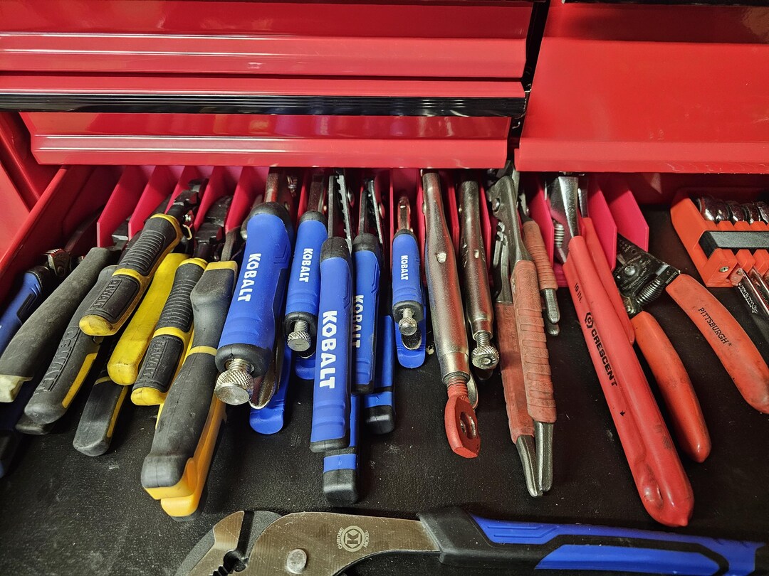 6-slot Plier Organizer, Tool Storage, 3D Printed - Etsy