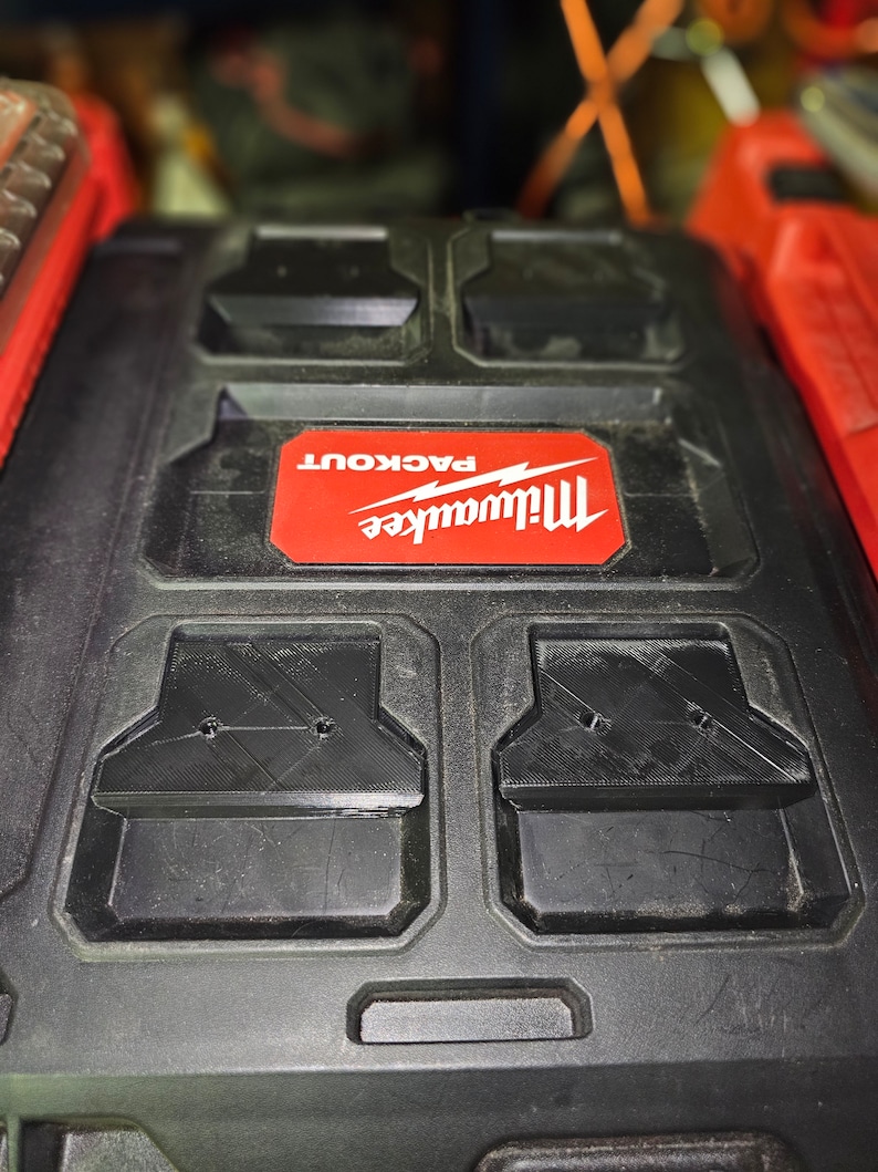 Milwaukee Packout Feet Flush Mount and 1/4in Raised Version 4pk - Etsy