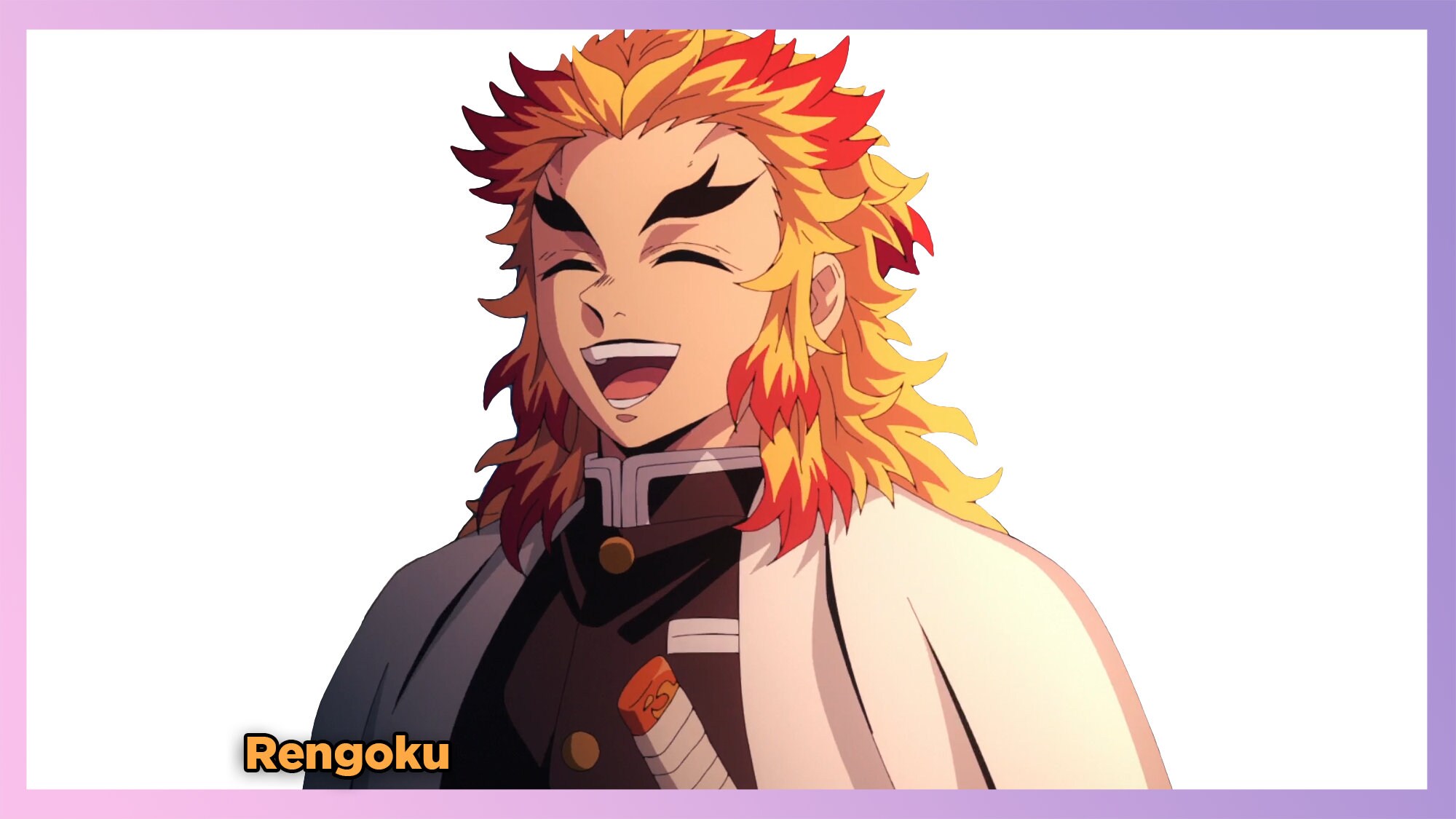 Rengoku Demon Slayer Seamless Animation Green Screen for - Etsy