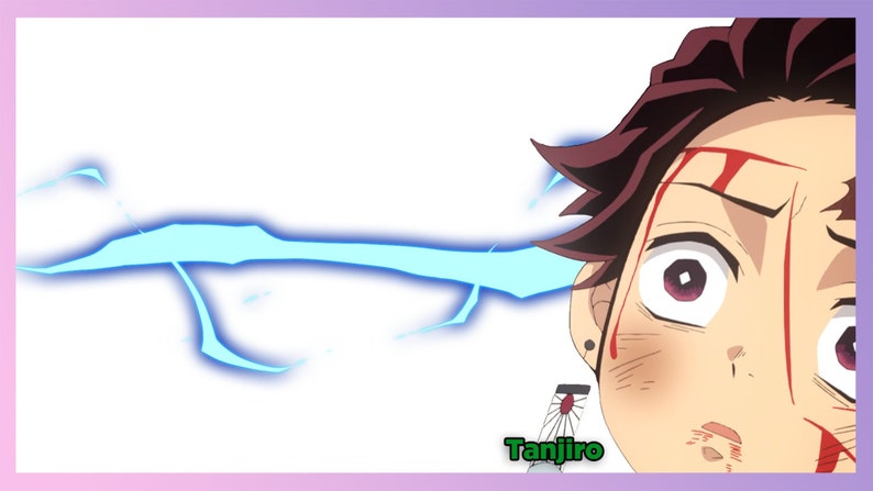 Tanjiro Demon Slayer Seamless Animation Green Screen for - Etsy