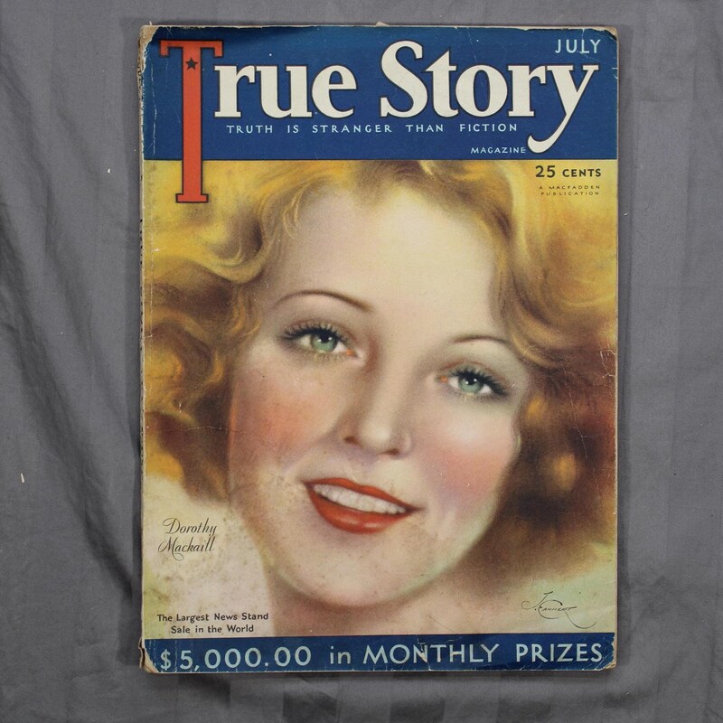 Vintage Magazine Romance - Etsy