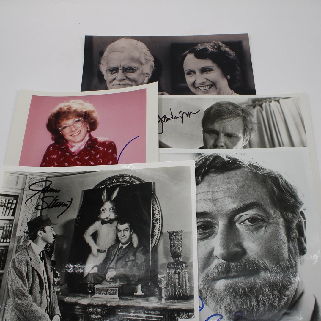 Movie Star - Autographed 8x10 Photos With COA - Hoffman, Stewart ...
