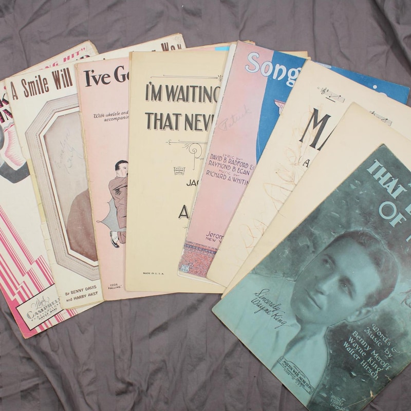 1920 Sheet Music - Etsy