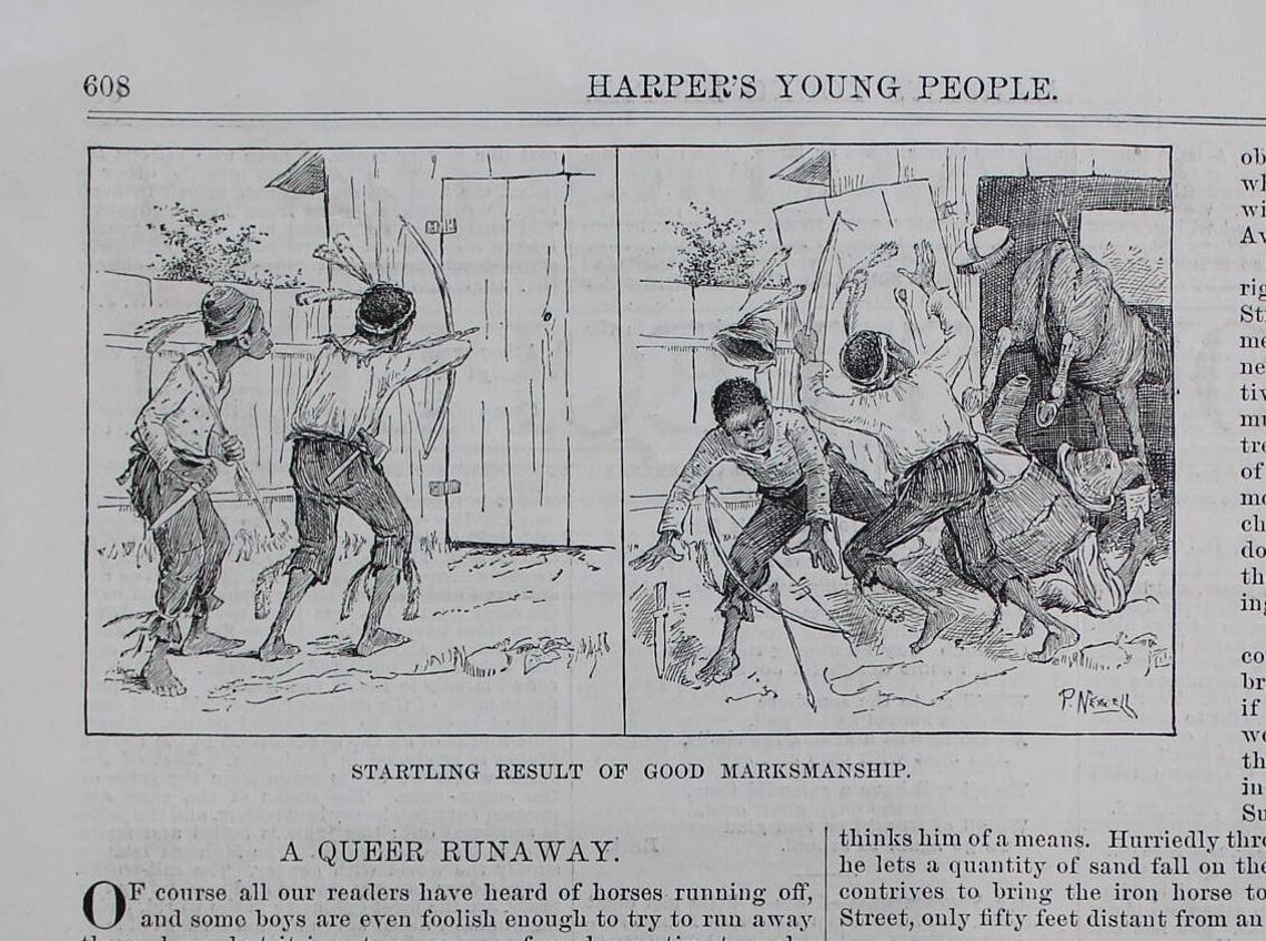 Harper's Young People Aug 8 1885 an Illustrated Weekly Magazine - Etsy