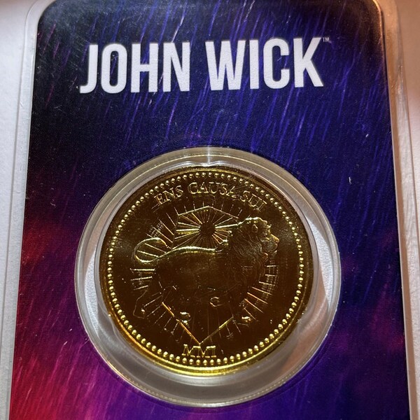 John Wick Coin - Etsy