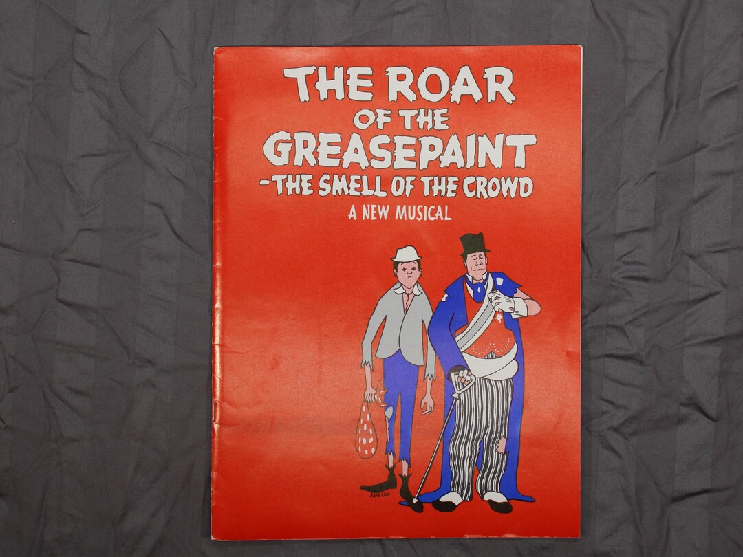 The Roar of the Greasepaint - the Smell of the Crowd Anthony Newley - Etsy