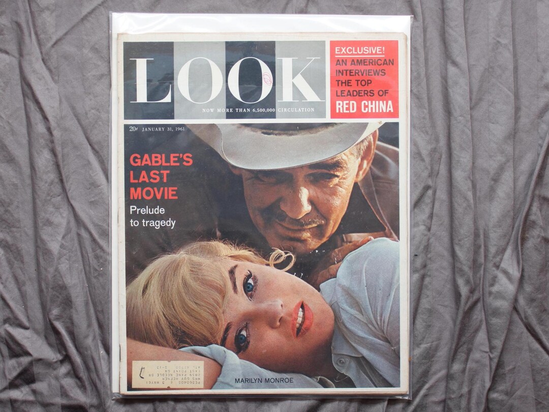 Marilyn Monroe - Look Magazine January 31, 1961 - Both Monroe's and ...