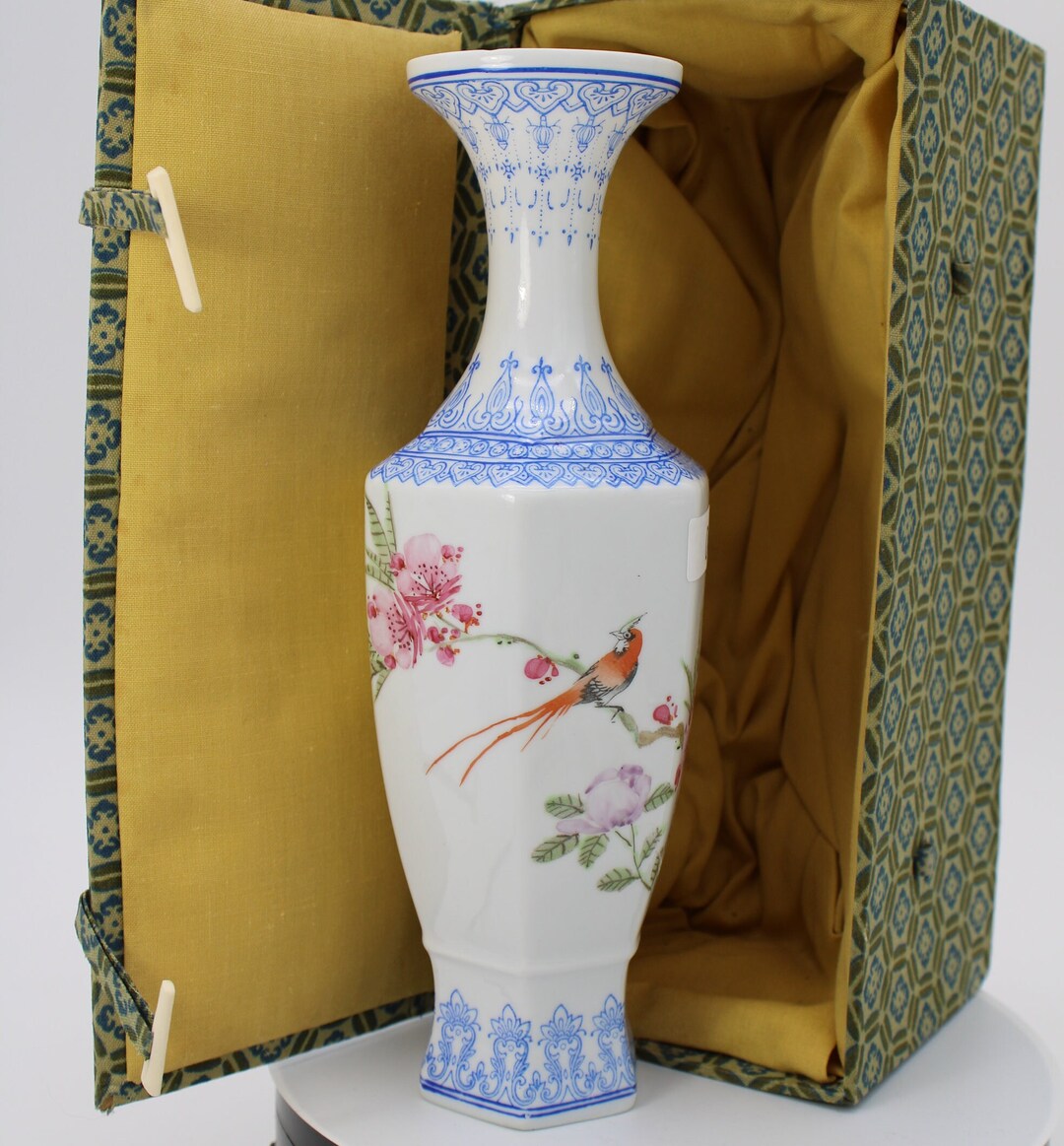 Vintage Delicate Eggshell Porcelain Vase in Original Box From ...