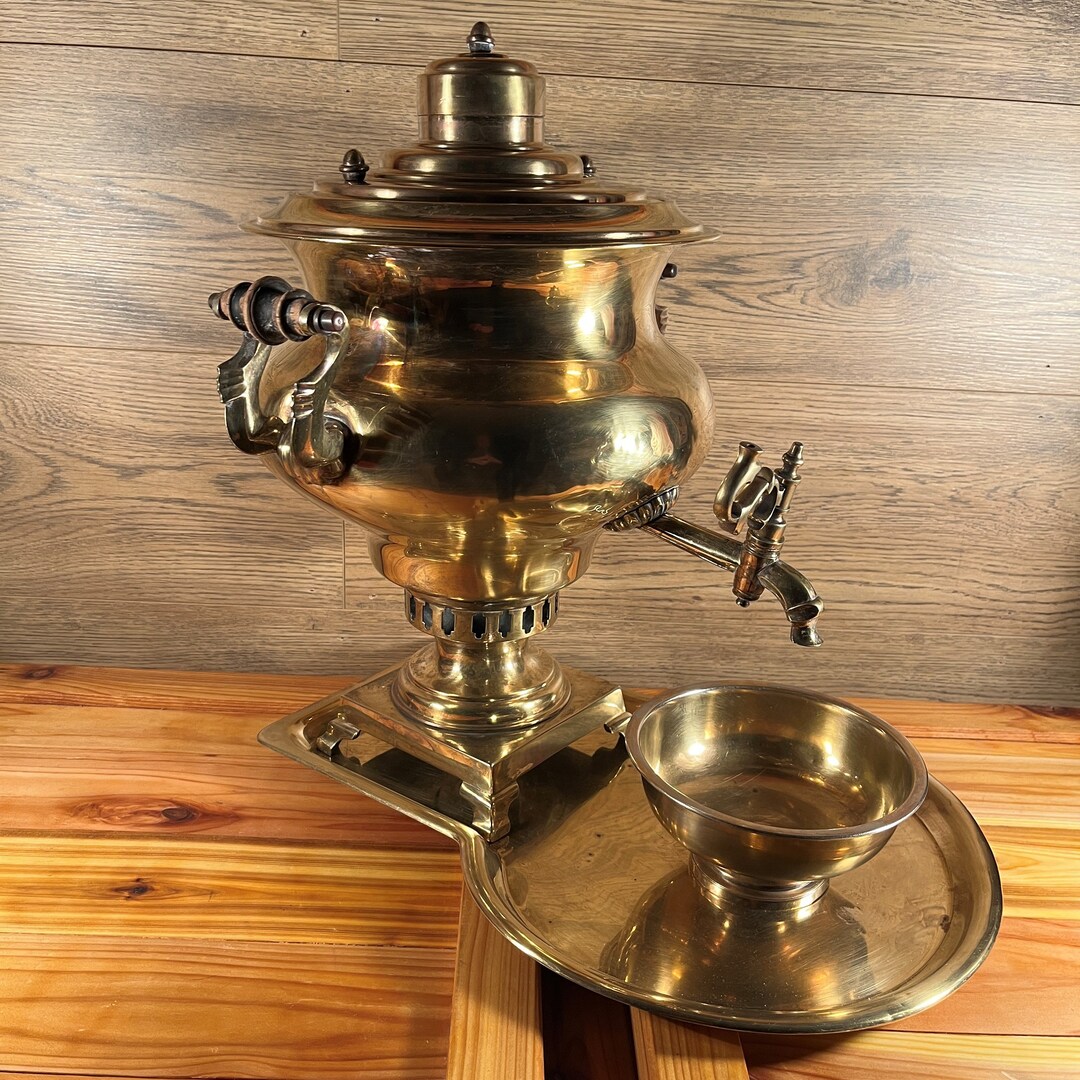 VTG 1890's Imperial Russian Bronze Samovar Complete With - Etsy