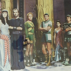 David and Goliath Lobby Card #5 1961 11x14 Orson Wells Eleonora Rossi ...