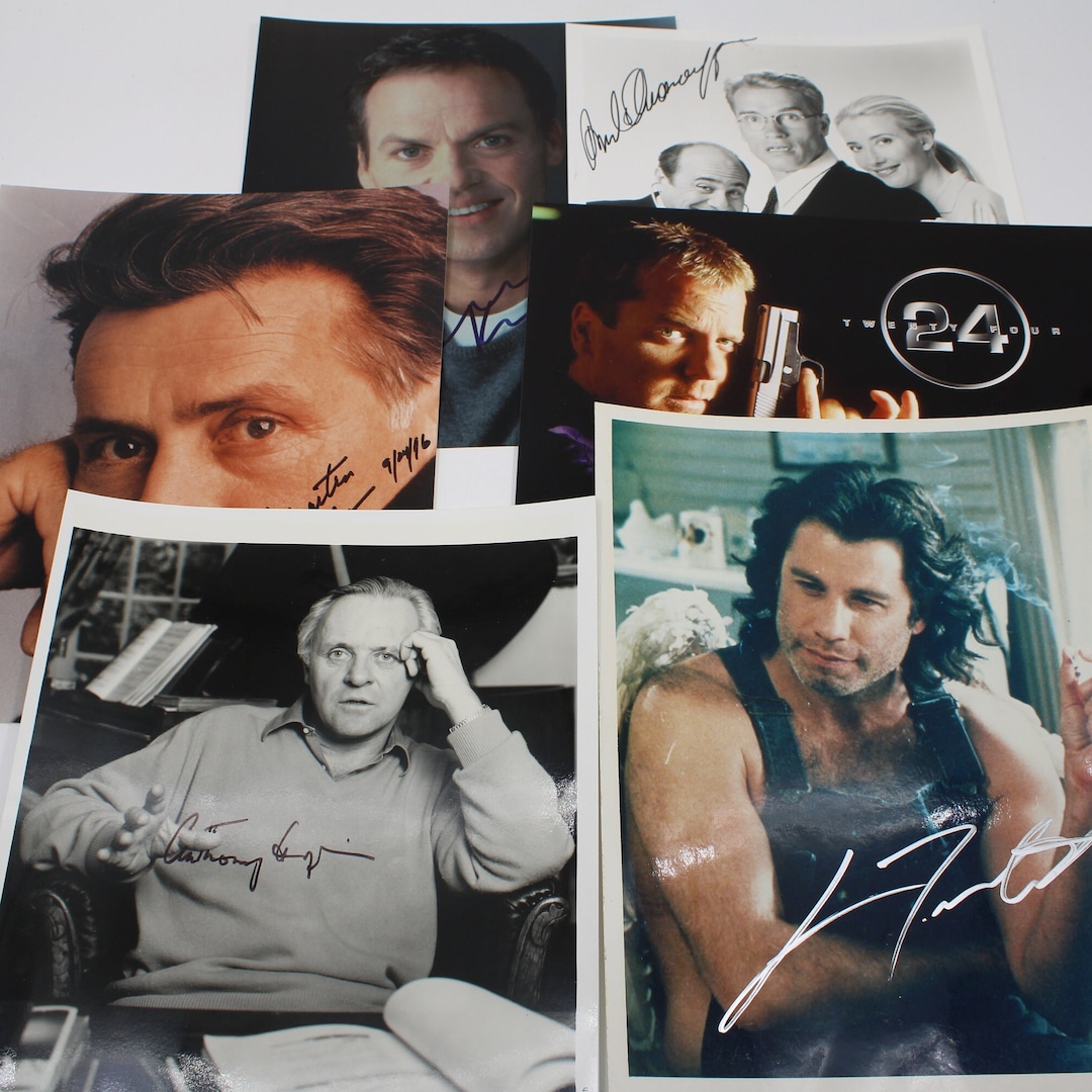 Movie Star - Autographed 8x10 Photos With COA - Keaton, Travolta ...