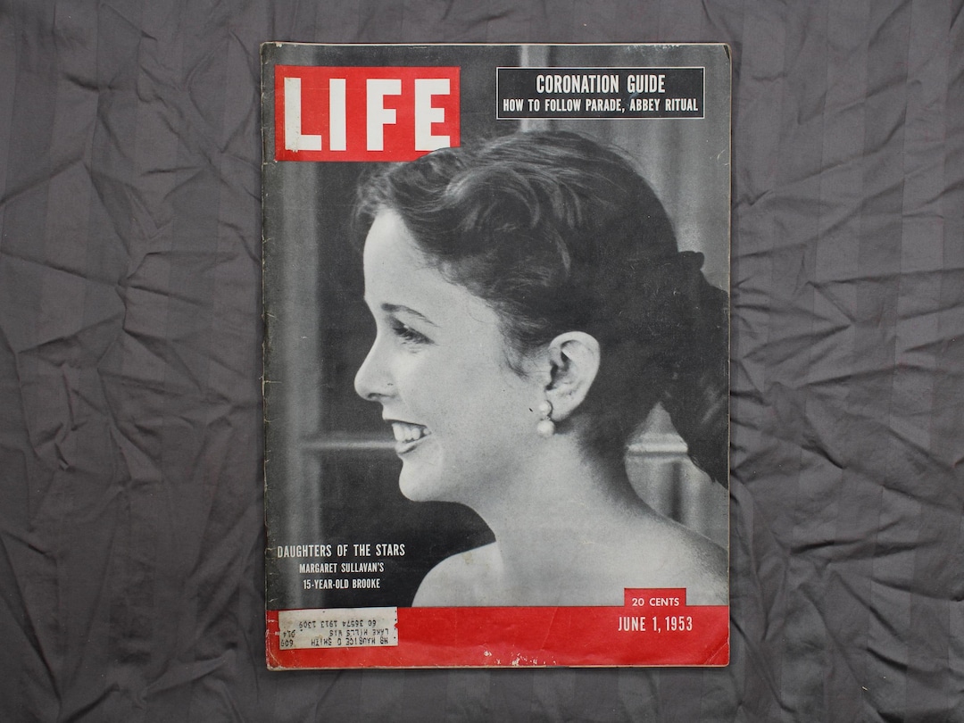1953 LIFE Magazine, Daughters of the Stars, Coronation Guide - Etsy